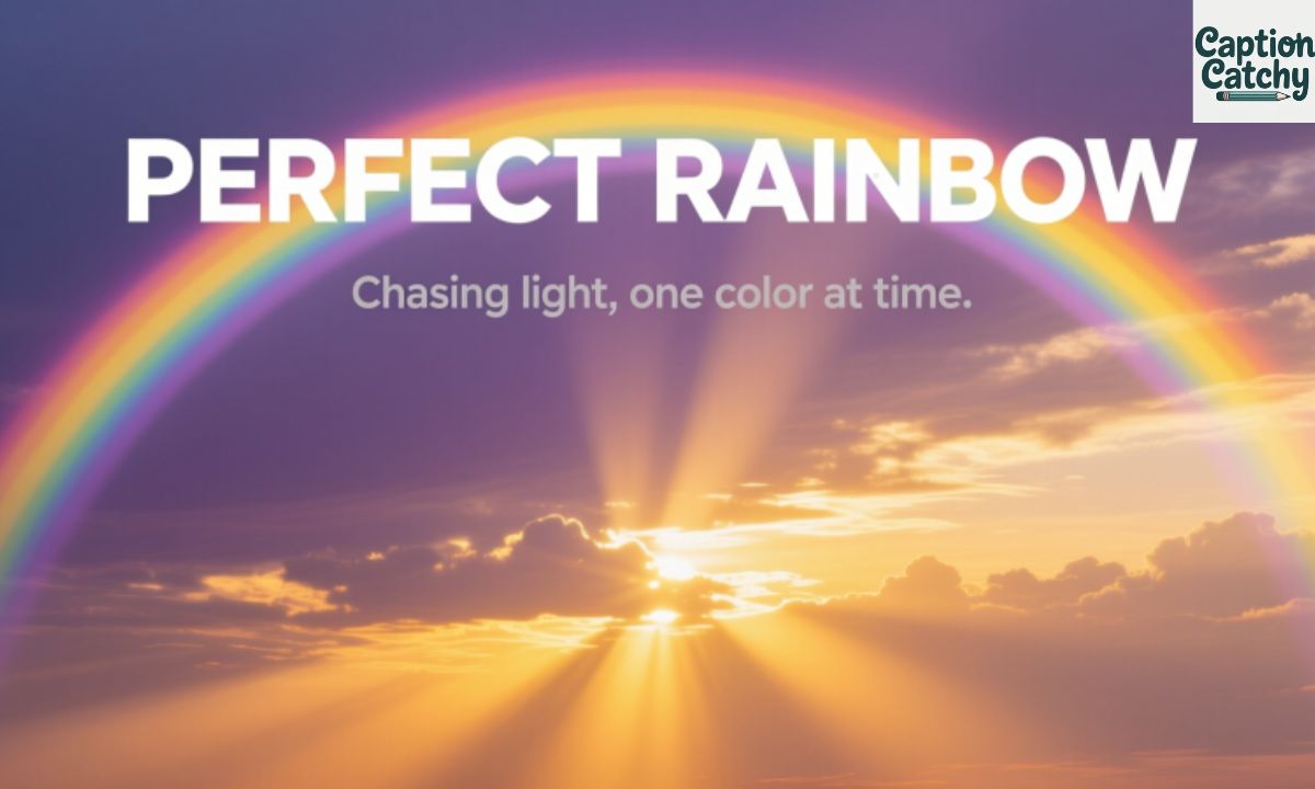 300+ Perfect Rainbow CaptionsFor Instagram